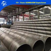 China API 5L Standard Carbon Steel Spiral Welded SSAW Pipe for Oil and Gas Customized Request for sale