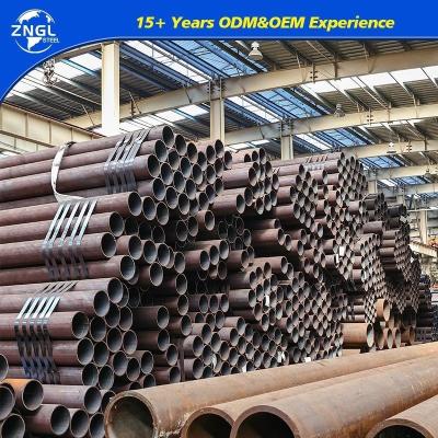 China 1-10000tons Black ASTM Q235B Q235 Round Seamless Carbon Steel Tube/Pipe with Standards for sale