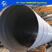 China Flat Coil ASTM A53 Welded Q235 SSAW ERW Carbon Steel Pipe Per Ton with Polished Finish for sale
