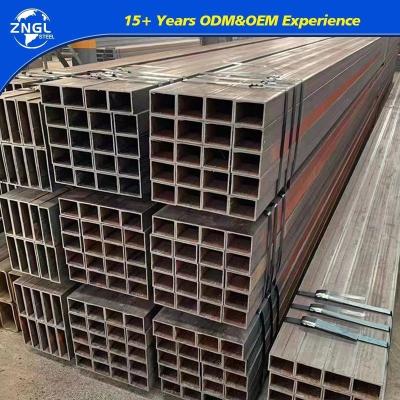China Square 100*100 Pipe Rectangular Tube Coated with Hollow Galvanised Perforated Carport for sale