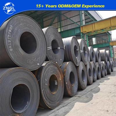 China ISO Certified Hot Rolled Black Q235 S355 DC01 Low Carbon Steel Coils for Structural for sale