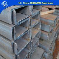 China Hot Cold Rolled Mild Steel Profiles Gi Carbon Steel C U Channel with Galvanized En S235jr S355jr A36 Ss400 Purlin for sale