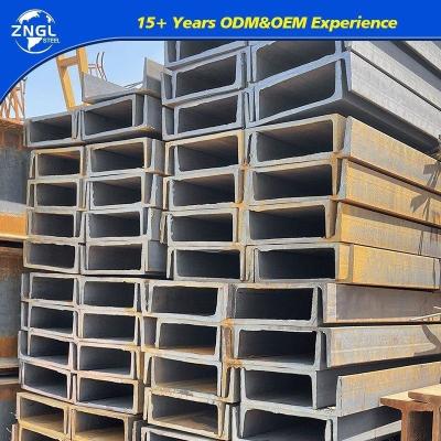 China Length 6-12m or as Request Q235B Structural Carbon Steel Profile S355jr H Channel for sale