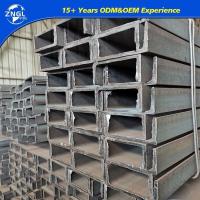 China Welding Service C Shape Made in Hot Dipped Galvanized C Steel Channel for ASTM Standard for sale