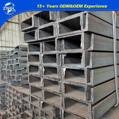 China Welding Service C Shape Made in Hot Dipped Galvanized C Steel Channel for ASTM Standard for sale
