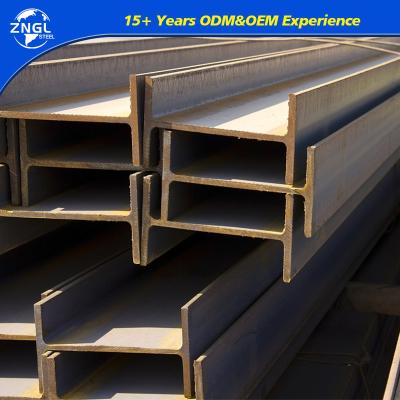 China 4.5-34mm Thickness Q235 ASTM A36 Carbon Steel H-Beam for Roof Support Structure Steel for sale