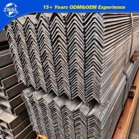 China ASTM S235jr Carbon Angle Steel for Construction AISI Standard by Theoretical Weight for sale