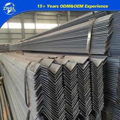 China Depth 80-200mm Customized Equal/Unequal Angle Steel A36 Ss400 S235 Hot Dipped Galvanized for sale