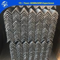 China Iron Unequal Equal Slotted Q235 Grade Low Carbon Angle Steel for Construction Industry for sale