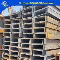 China ASTM A572 Q345 S235jr S355jr A36 Ss400 Hot Dipped Zinc Galvanized Steel U C Beam Channel for sale