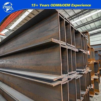 China Flange Thickness 8mm 64mm En10215 UC 254X 254 X 89kg/M S355 S275 Mild Iron Steel H Beam for sale