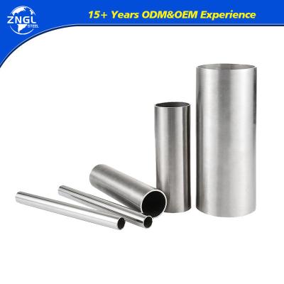 China 4-6m Length 316 409 No. 1 2b 8K Ba Hl N4 Surface Stainless Steel Seamless Pipe for sale