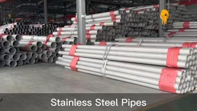 China 50mm SS304 Stainless Steel Pipe with Polish/Hl/6K/8K/No.1/No.4 Finish for sale