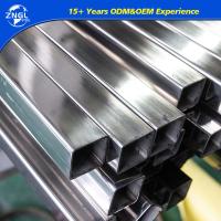 China 201/304/310/316/316L/321/904/2205/2507 Stainless Steel Duplex Steel Square / Rectangular Tube Pipe with Customization for sale