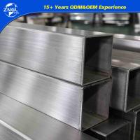 China ASTM A554 304 304L 316 316L Stainless Steel Square Tube Pipe for Building and Industry for sale