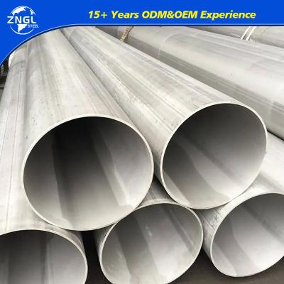 China 300 Series Thick-Walled Round Pipe Large Diameter 304 Stainless Steel for Od of Ss Pipe for sale