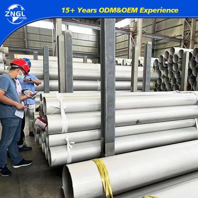 China SUS 316 No. 1 Surface Stainless Steel Seamless Pipe for Construction and Manufacture for sale