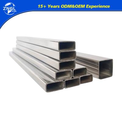 China Seamless AISI ASTM Stainless Steel Square Rectangular Tube Pipe 201/304/310/316/316L/321/904/2205/2507 for sale