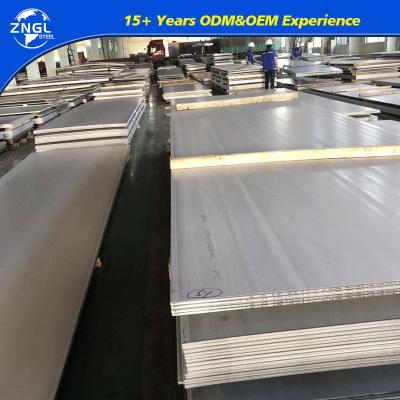 China 304 304L Stainless Steel Plate 201 202 Hot Rolled AISI 304 Stock No. 1 3.0 4.0mm Sheets for sale