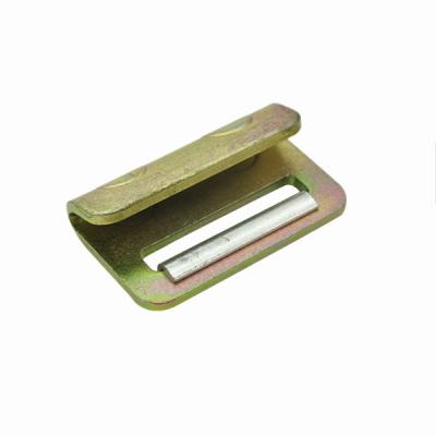 China Hot Sales New Style Factory Safety Cargo Gold Flat Buttle Hoist Hook For Tie Down for sale