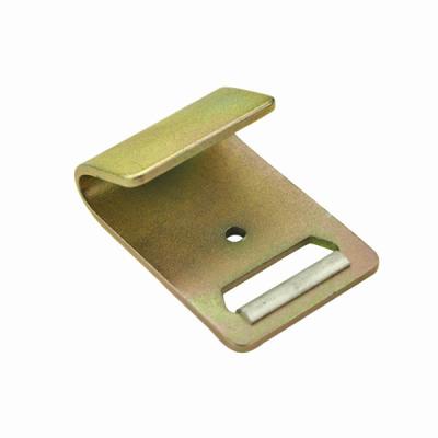 China Hot Sales New Style Factory Safety Cargo Gold Flat Buttle Hoist Hook For Tie Down for sale