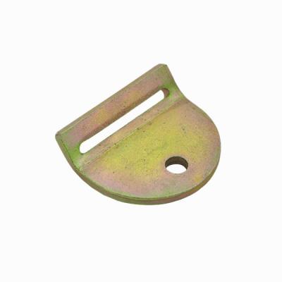 China Safety Cargo Gold Flat Hoist Hook For Tie Down for sale