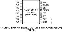 China ADM12914-2ARQZ-RL7 Integrated Circuit Chips IC SUPERVISOR 4 CHANNEL 16QSOP for sale