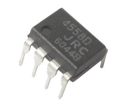 China LM4558 Dual Operational Amplifier IC Chips For Various Audio Applications for sale