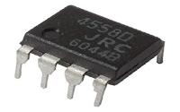 China JRC4558 Dual Operational Amplifier IC Chips For Audio Applications for sale