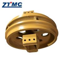 China Komatsu PC200-5 Reinforced Front Idler Assembly OEM Size 35CrMnBH / 25CrMnB for sale