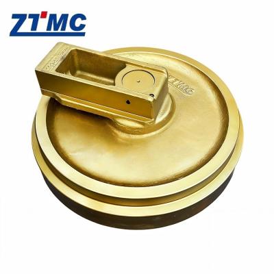 China Oem Size Excavator Front Idler Assembly For Sunward 600 Reinforced Flange Ring Mining for sale