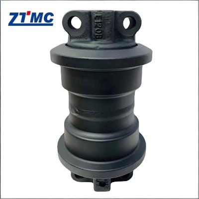 China Forged Steel Bottom Track Roller With Heat Treatment HRC 40-55 For Cat erpillar E312 for sale