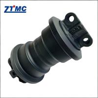 China Forged Steel Bottom Track Roller With Heat Treatment HRC 40-55 For Cat erpillar E312 for sale
