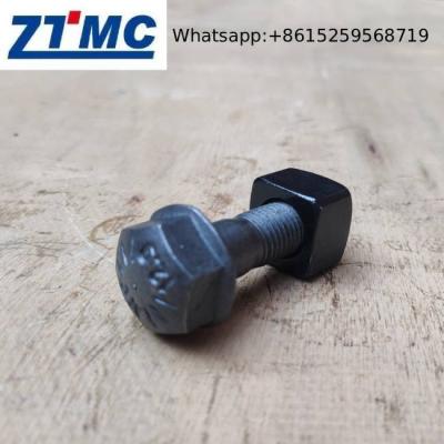 China 12.9 Grade PC300 PC200 Undercarriage Track Bolt And Nut High Strength for sale