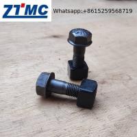China OEM 16x53 Anti Loosening Track Bolts And Nuts With Washer For Excavator Dozer Sprocket Roller Track Link for sale