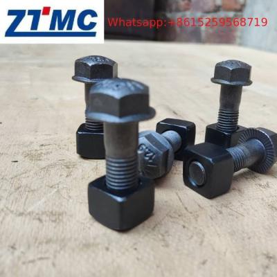 China Excavator Undercarriage Track Bolts And Nuts 1j4947+2j3507 Plow Bolt and Nut for sale