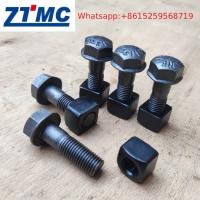 China High Strength 5/8-18UNF*53 Track Bolts And Nuts 9W3619+9W3361 for sale