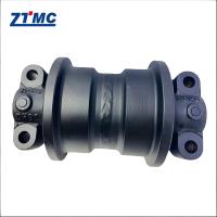 China Komatsu PC200 Track Bottom Roller With Heat Treatment HRC 55-60 And Forged SCM440 Alloy Steel for sale