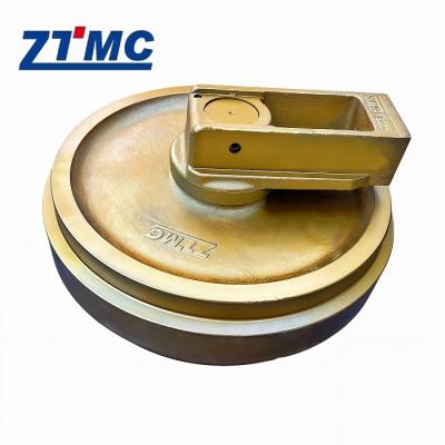 China Doosan DX225 Excavator Front Idler High Strength Manganese Steel Undercarriage Idler HRC50-56 Hardness for sale