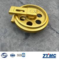 China Efficient Ec55 Front Mini Excavator Front Idler With High Surface Hardness Features for sale