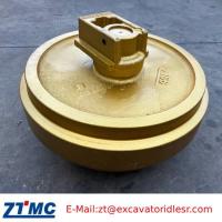 China Yellow  Bulldozer Front Idler Wheel Part Number 192-0220 Bulldozer Undercarriage Parts for sale