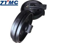 China 35MnB Material Roll Forged Mini Excavator Front Idler OEM Replacement for Sumitomo and Case Models Part Number No KAA11760 for sale