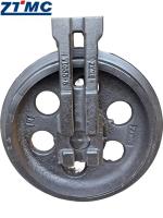 China Yanmar B55 Mini Excavator Front Idler 35MnB Material Roll Forged Mining OEM Replacement Part Number No 772460-37100 for sale