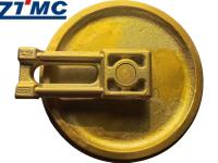 China Takeuchi 155 Excavator Front Idler – 35MnB Roll Forged OEM Direct Replacement with HRC 45-55 Hardness for Mining Undercarriage for sale