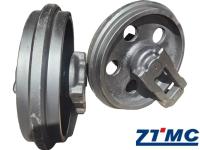 China 35MnB Roll Forged OEM Replacement Front Idler for Kubota U30 Mini Excavator Mining Undercarriage for sale
