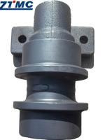 China 50Mn Alloy Steel Carrier Roller for Doosan Daewoo DH220 with HRC 52-58 Hardness and Double-Lip NBR Seals for sale