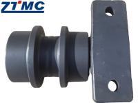 China HD700 Excavator Carrier Roller - 50Mn Alloy Steel Top Roller with HRC 50-55 Hardness and Double Conical Seals for sale