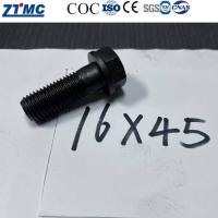 China 16x60 Excavator Sprocket Track Bolt, Heavy Duty Undercarriage Bolt for Construction Machinery for sale