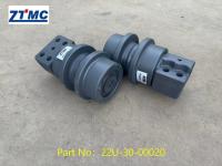 China PC220-7 Top Roller 22U-30-00021 - 50Mn Forged Steel Carrier Roller with HRC50-56 Hardness for Komatsu Excavator Undercarriage for sale