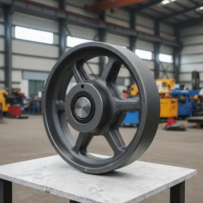 China 207-30-00550 OEM Replacement Excavator Front Idler For  Heavy-Duty Construction for sale